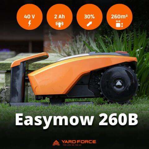 EasyMow 260B Mähroboter | Yard Force Deutschland